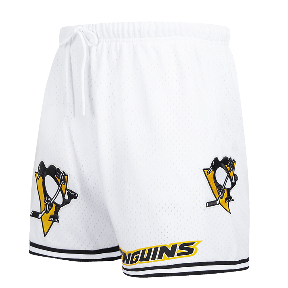 Nhl Pittsburgh Penguins Classic Mesh Men S Short White Black Whte