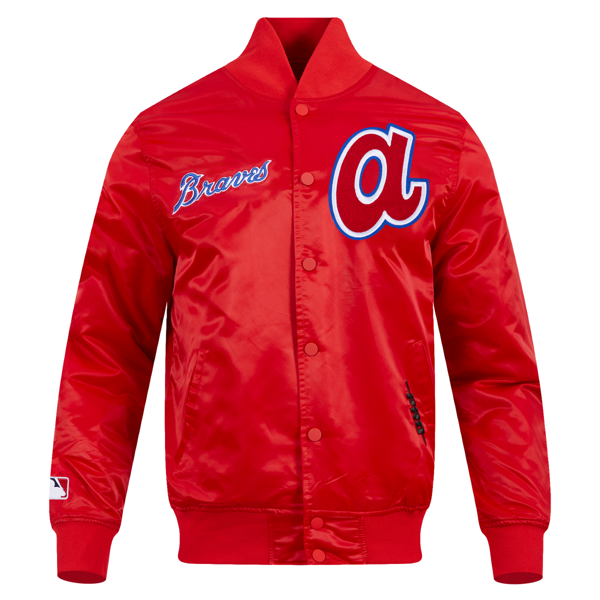 MLB ATLANTA BRAVES SOUVENIR MEN'S SATIN JACKET (RED) – Pro Standard