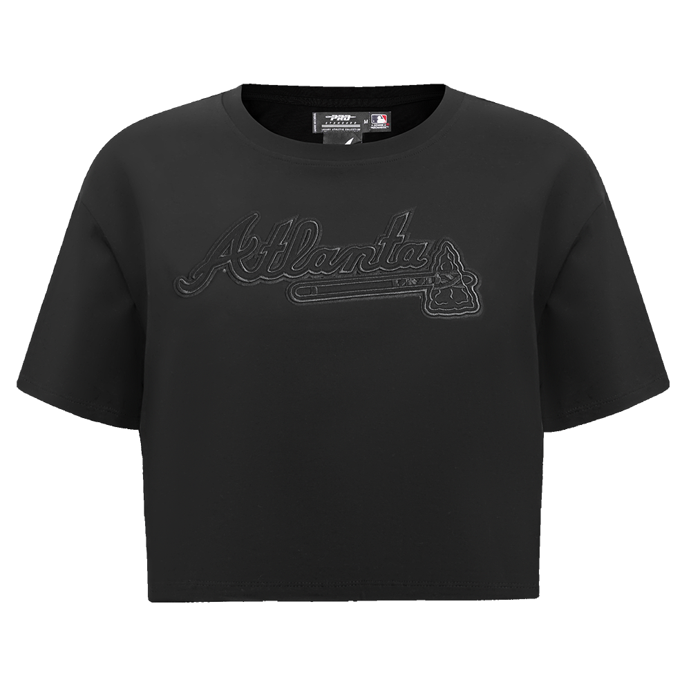 Pro Standard MLB Atlanta Braves Neutral Boxy Tee - Women's