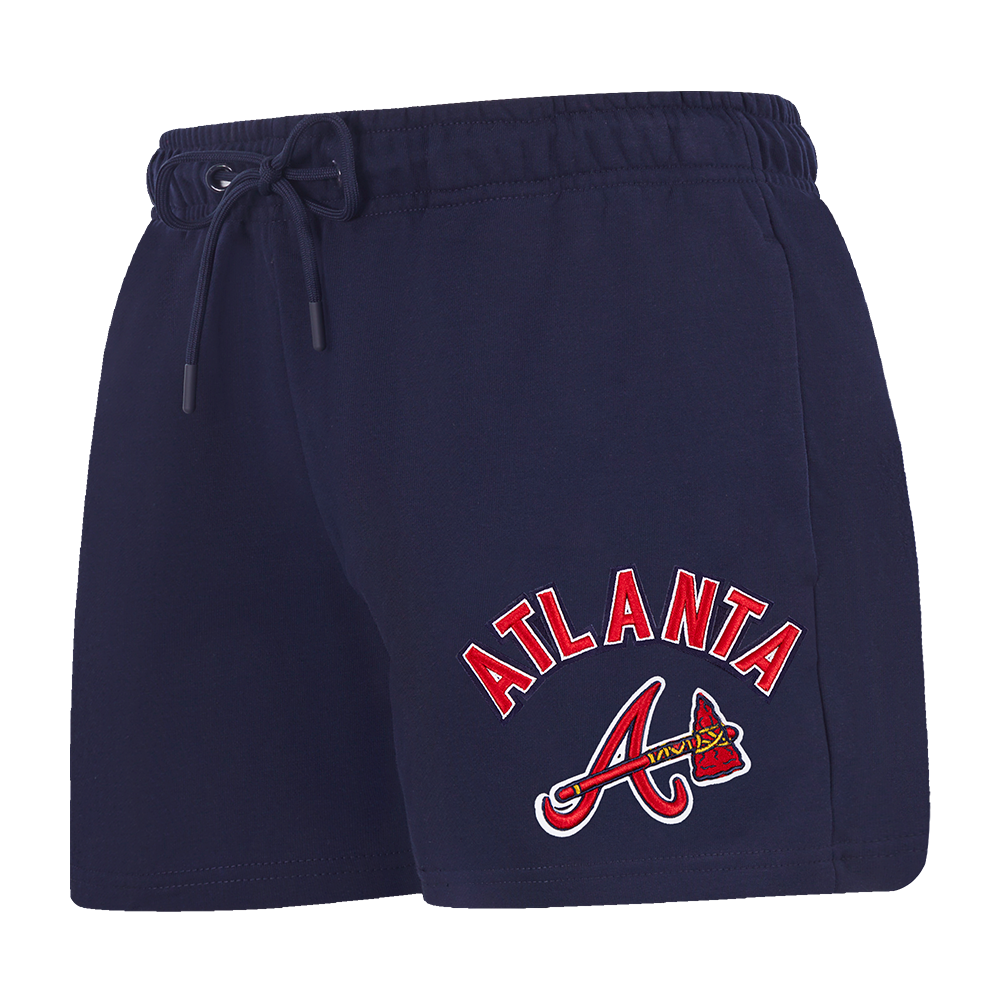 MLB ATLANTA BRAVES CLASSIC WOMEN'S FLEECE SHORT (MIDNIGHT NAVY) – Pro ...