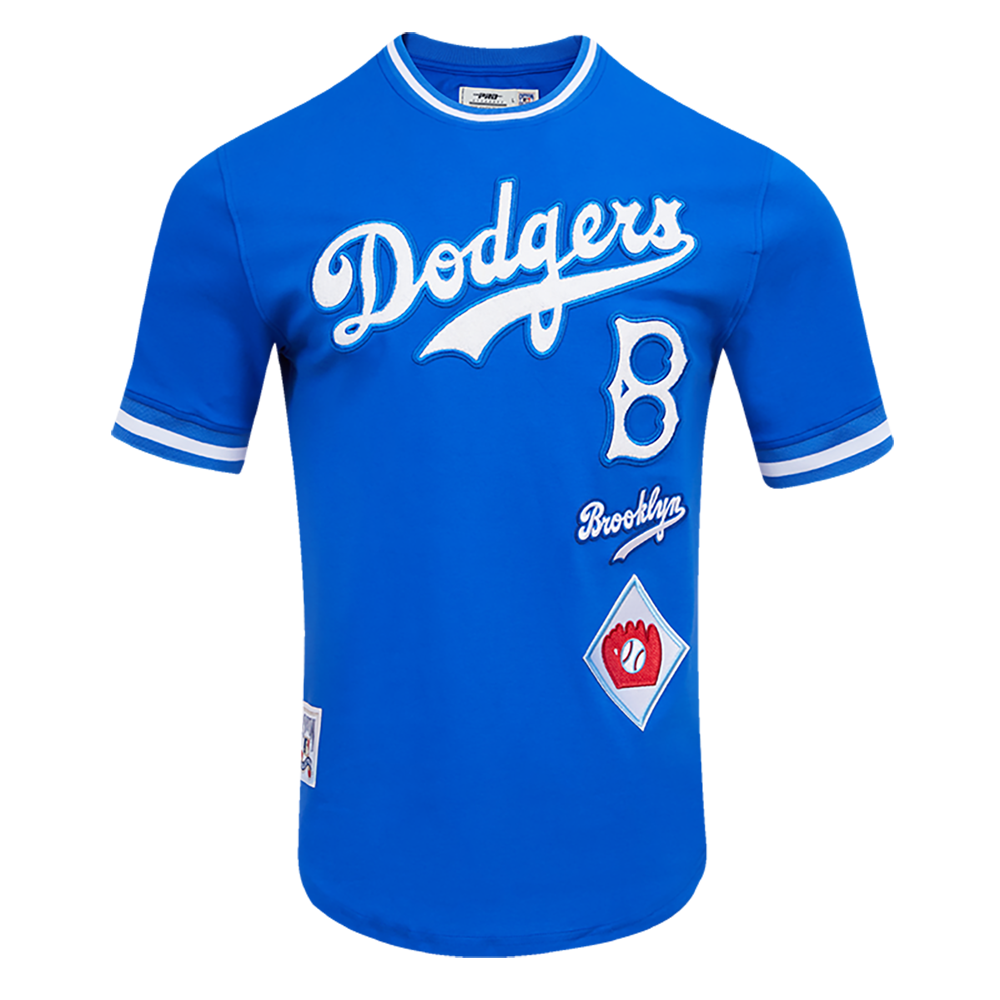 MLB BROOKLYN DODGERS RETRO CLASSIC MEN'S STRIPED TOP (ROYAL BLUE) – Pro ...