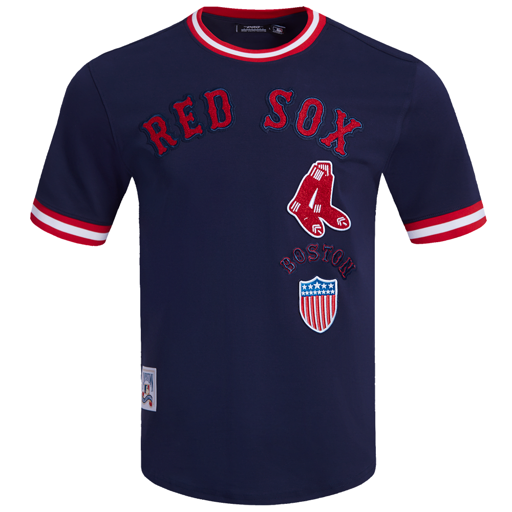 MLB BOSTON RED SOX RETRO CLASSIC MEN'S TOP (MIDNIGHT NAVY/RED/MIDNIGHT ...