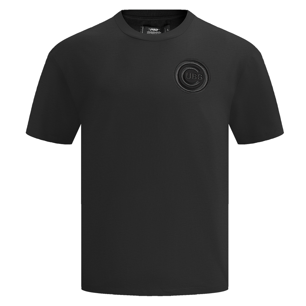 MLB CHICAGO CUBS NEUTRAL MEN'S DROP SHOULDER TOP (BLACK) – Pro Standard