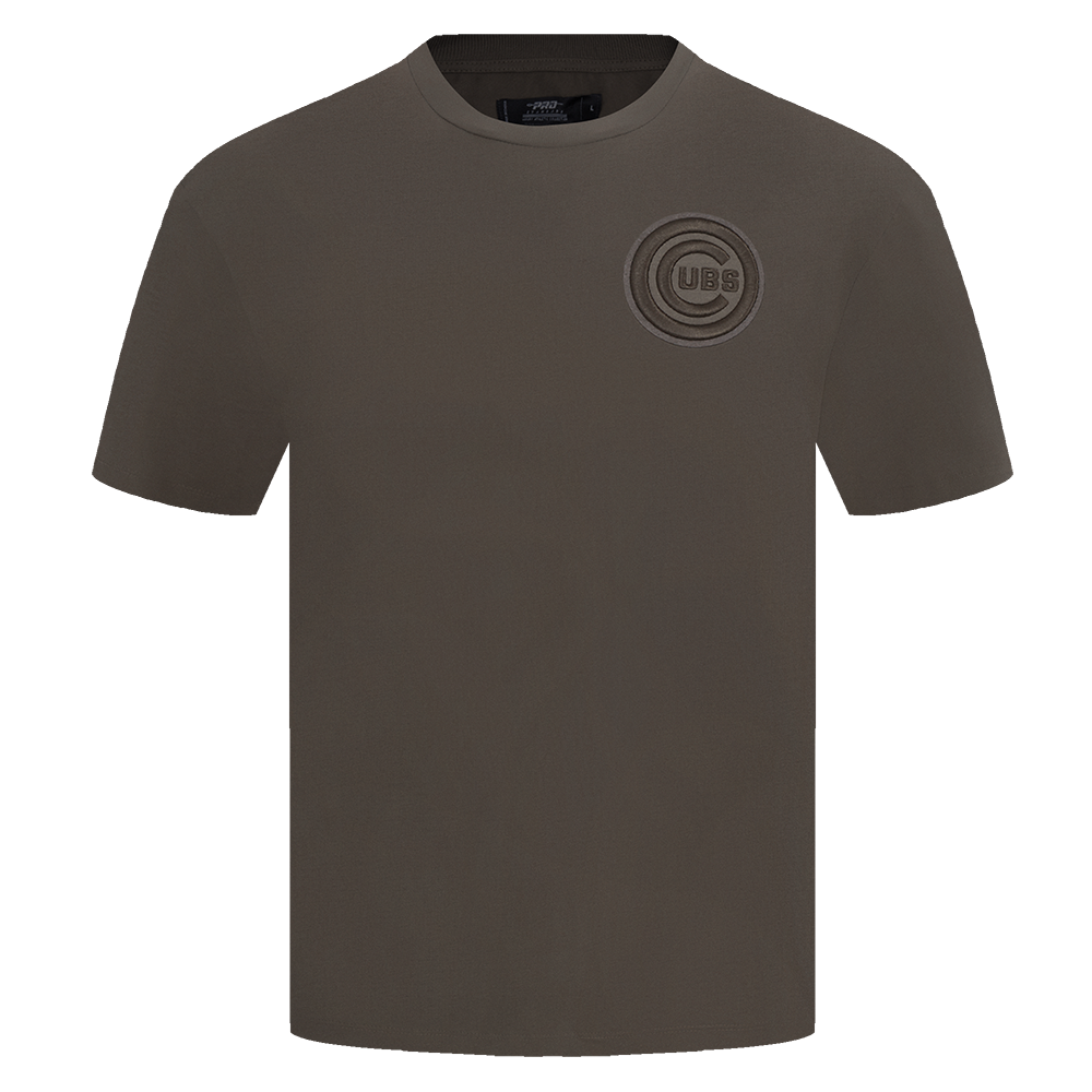 MLB CHICAGO CUBS NEUTRAL MEN'S DROP SHOULDER TOP (DARK TAUPE) – Pro ...