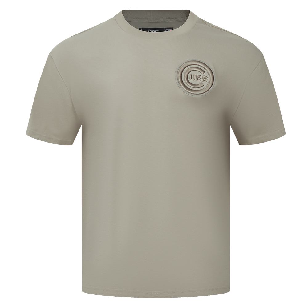 MLB CHICAGO CUBS NEUTRAL MEN'S DROP SHOULDER TOP (TAUPE) – Pro Standard