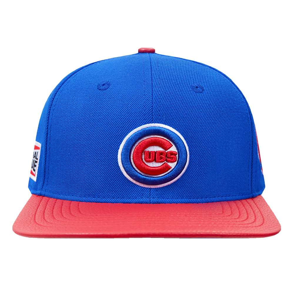 MLB CHICAGO CUBS FAST LANE LOGO WOOL STRAPBACK (ROYAL BLUE) – Pro Standard