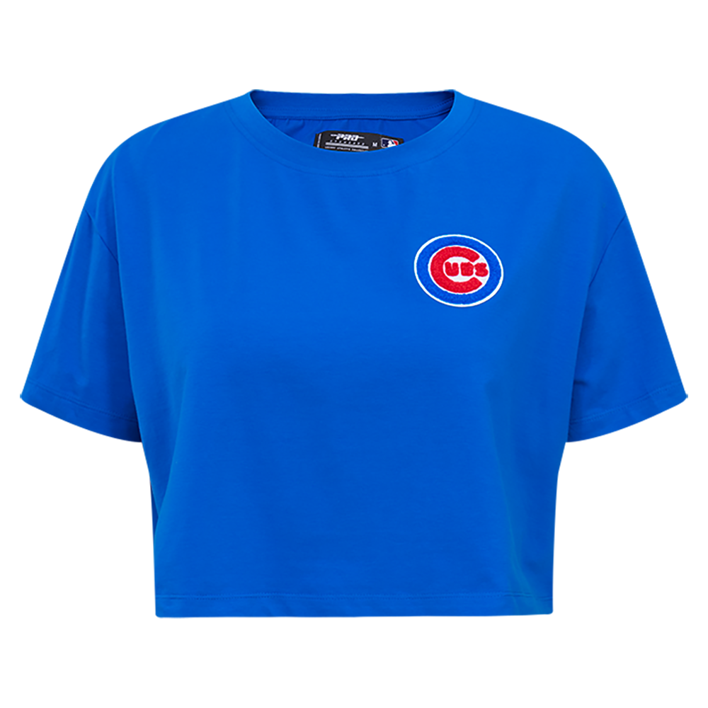 MLB CHICAGO CUBS CLASSIC WOMEN'S BOXY TOP (ROYAL BLUE) – Pro Standard