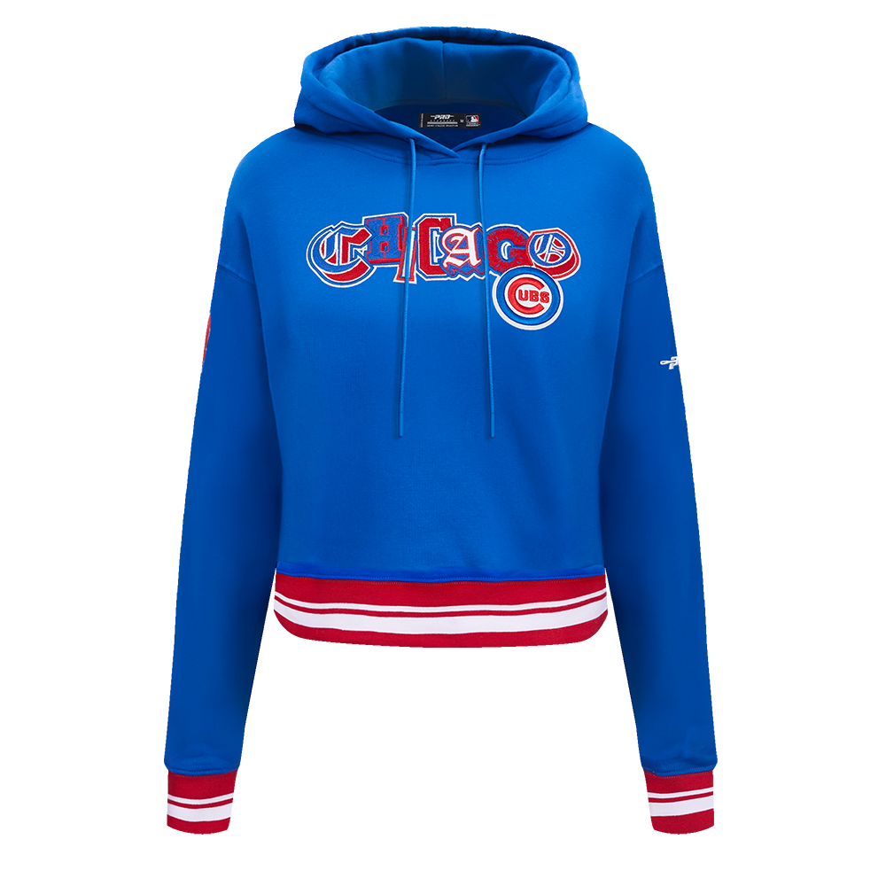 Pro Standard MLB Chicago Cubs Cropped Hoodie - Women's