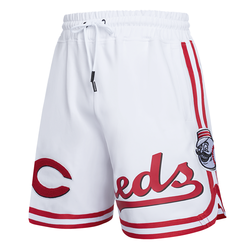MLB CINCINNATI REDS CLASSIC CHENILLE MEN'S SHORT (WHITE) – Pro Standard