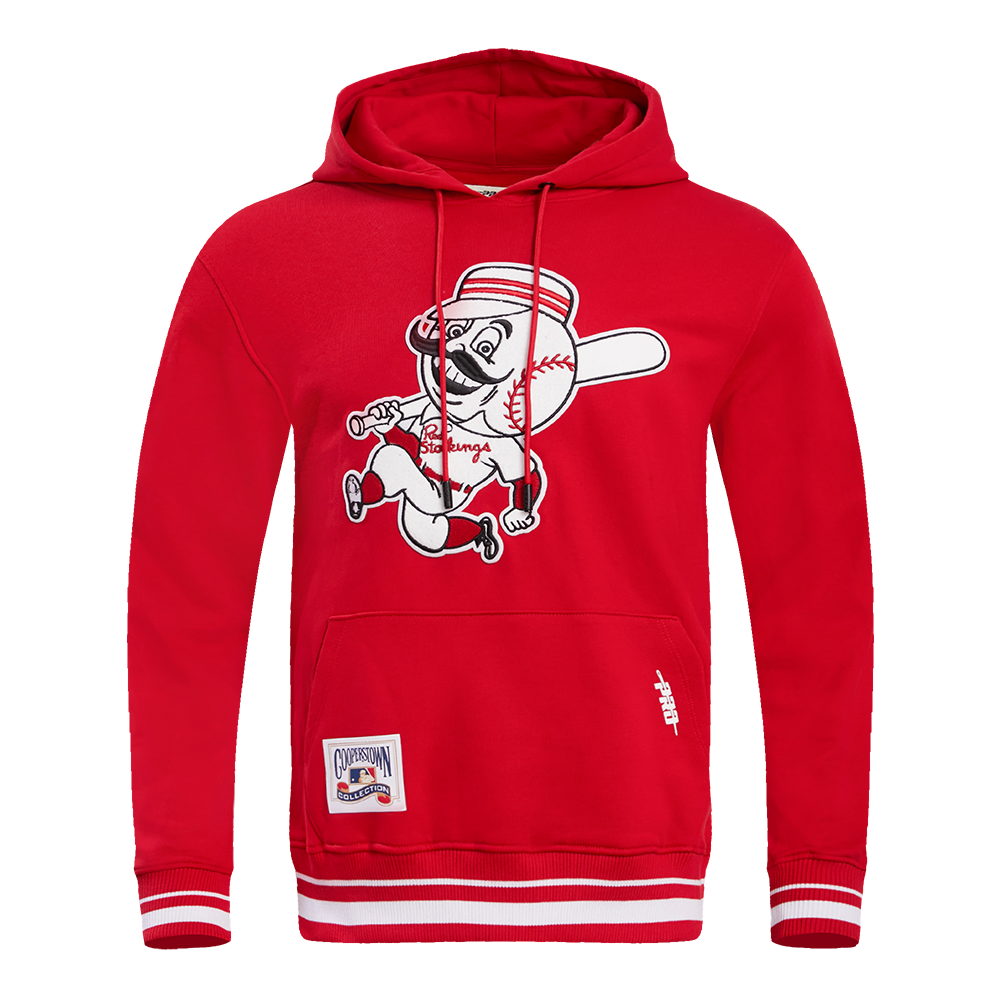 MLB CINCINNATI REDS RETRO CLASSIC MEN'S PULLOVER HOODIE (RED) – Pro ...