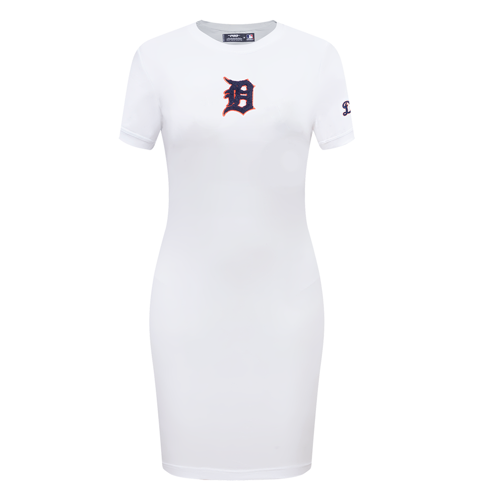 MLB DETROIT TIGERS CLASSIC WOMEN'S BODYCON DRESS (WHITE) – Pro Standard
