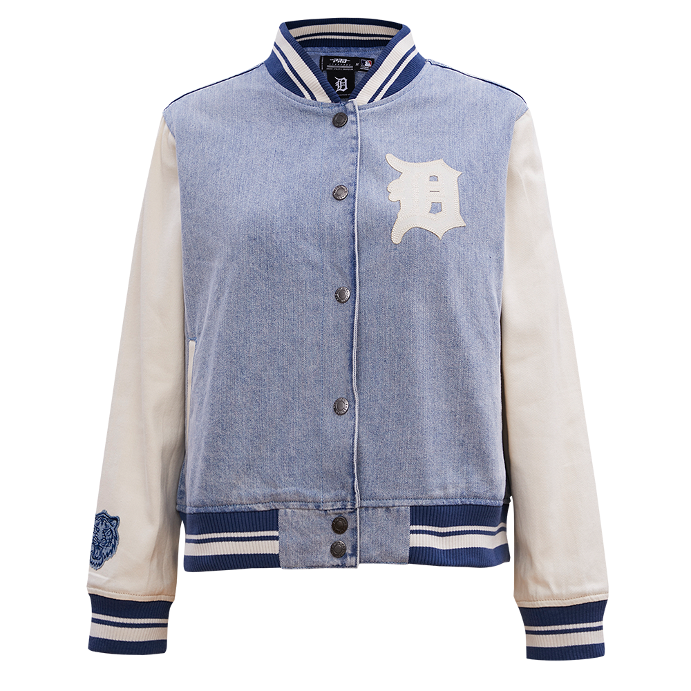 Pro Standard MLB Detroit Tigers Varsity Blues Varsity Jacket - Women's