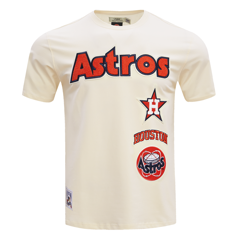 MLB HOUSTON ASTROS RETRO CLASSIC MEN'S STRIPED TOP (EGGSHELL/ MIDNIGHT ...