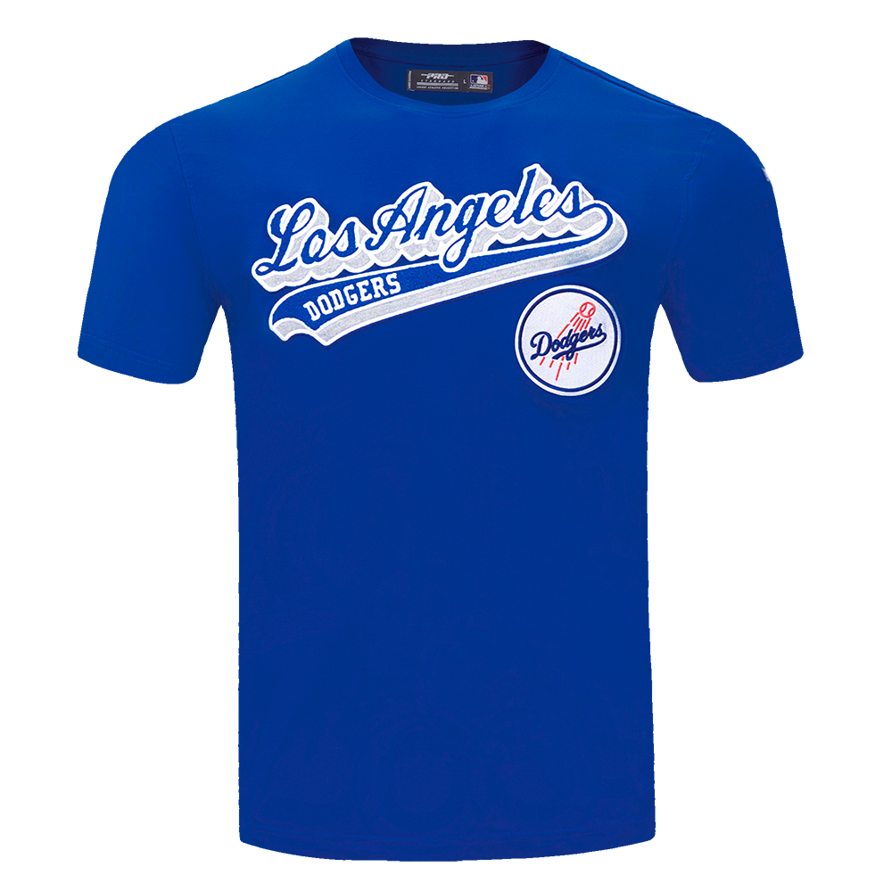 MLB LOS ANGELES DODGERS SCRIPT TAIL MEN'S TOPS (DODGER BLUE) – Pro Standard
