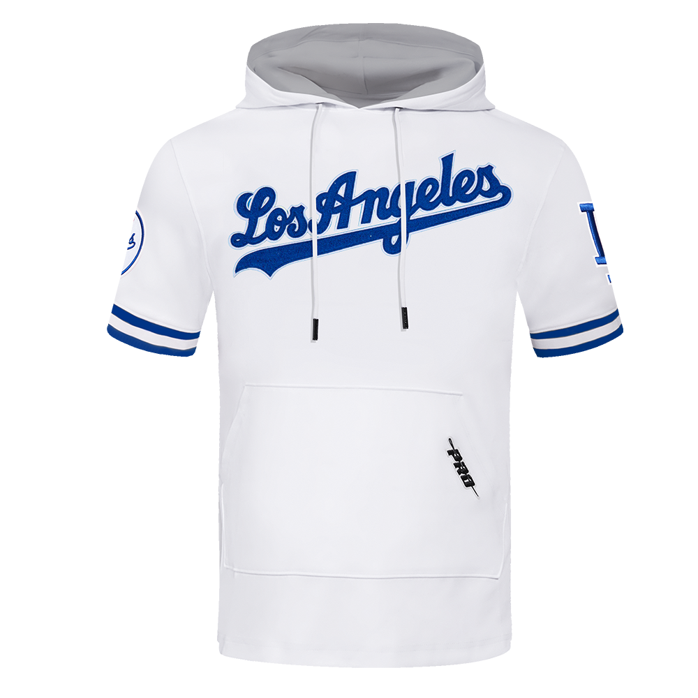 MLB LOS ANGELES DODGERS CLASSIC CHENILLE MEN'S DOUBLE KNIT SHORT SLEEV ...