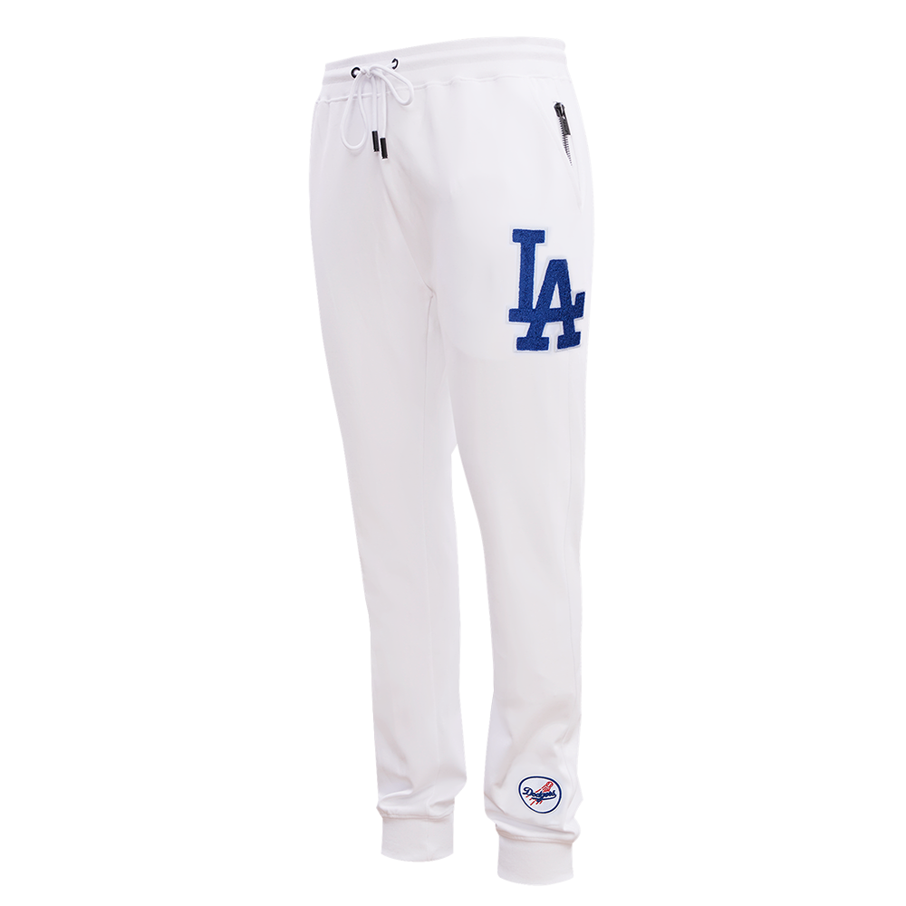 MLB LOS ANGELES DODGERS CLASSIC CHENILLE MEN'S JOGGER (WHITE) – Pro ...
