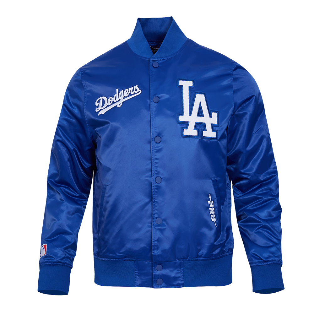 Pro Standard MLB Los Angeles Dodgers Souvenir Satin Jacket - Men's