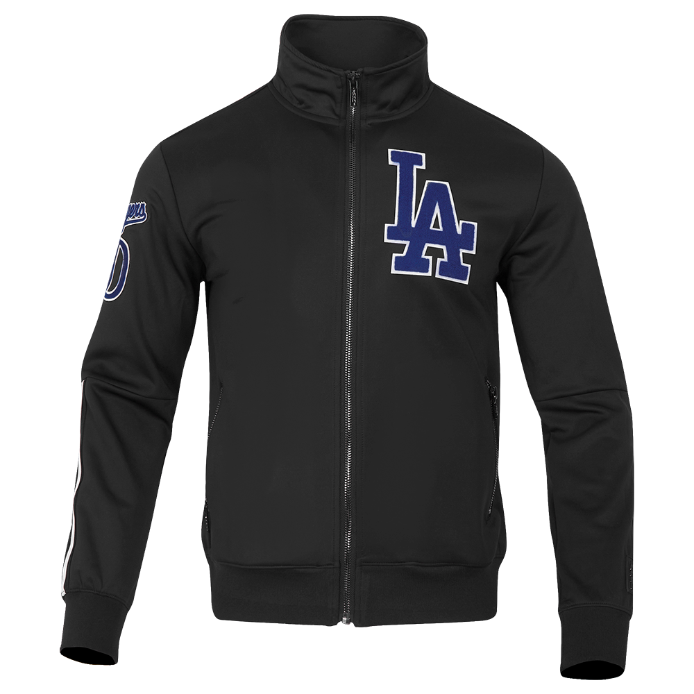 MLB LOS ANGELES DODGERS CLASSIC MEN'S TRACK JACKET (BLACK) – Pro Standard