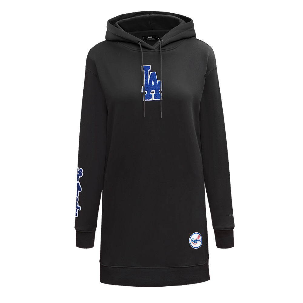 MLB LOS ANGELES DODGERS CLASSIC WOMEN'S HOODIE DRESS (BLACK) – Pro Standard