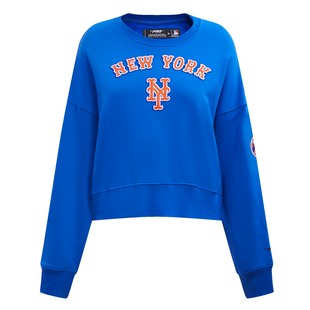MLB NEW YORK METS CLASSIC WOMEN'S CREWNECK (ROYAL BLUE) – Pro Standard