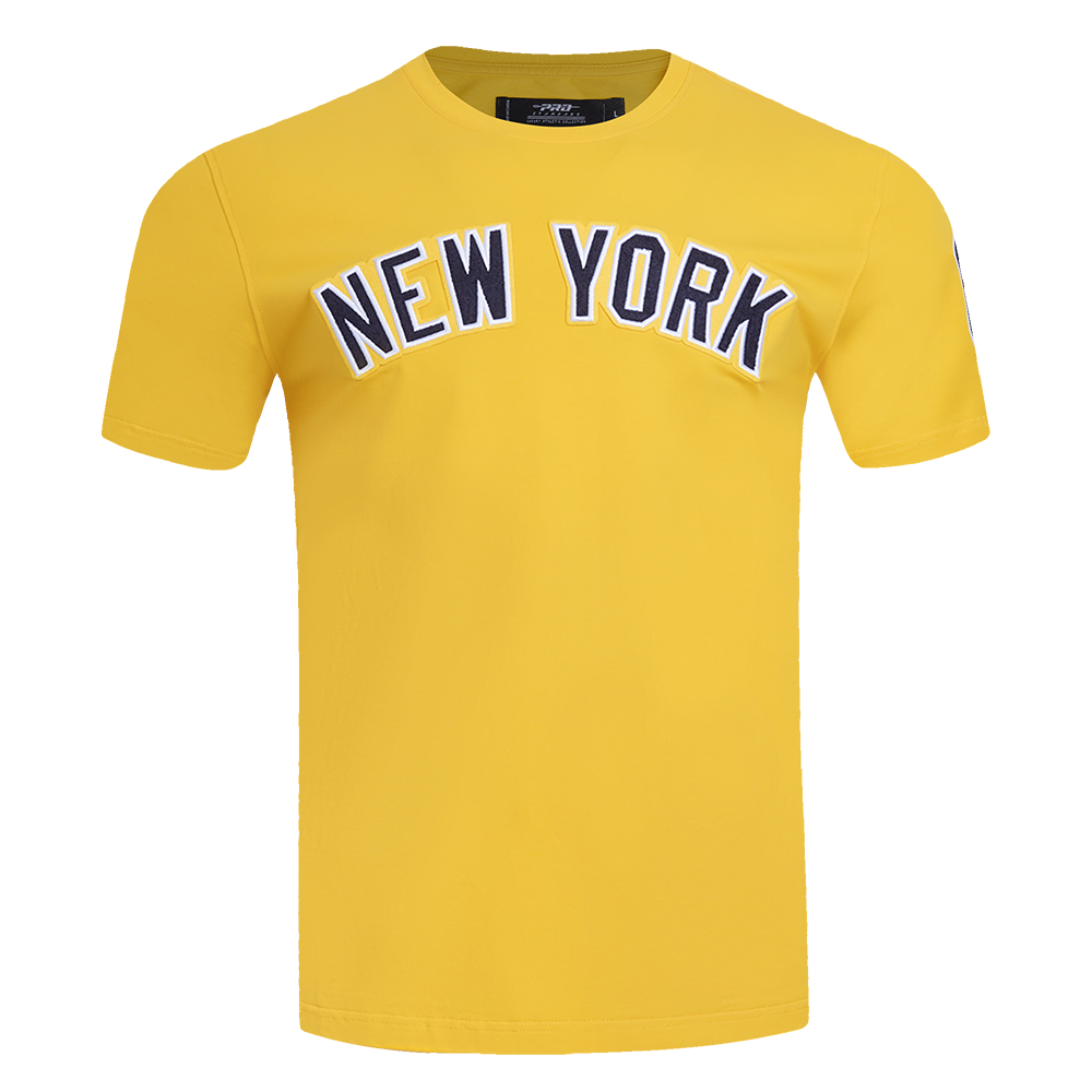 MLB NEW YORK YANKEES CLASSIC CHENILLE MEN'S TOP (YELLOW) – Pro Standard