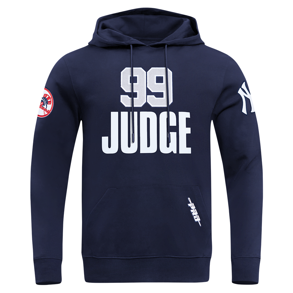 MLB NEW YORK YANKEES AARON JUDGE #99 CLASSIC MEN'S DOUBLE KNIT PULLOVE ...