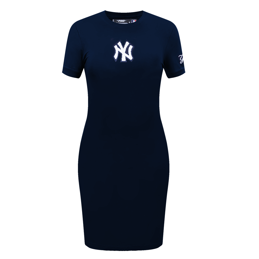 MLB NEW YORK YANKEES CLASSIC WOMEN'S BODYCON DRESS (MIDNIGHT NAVY ...