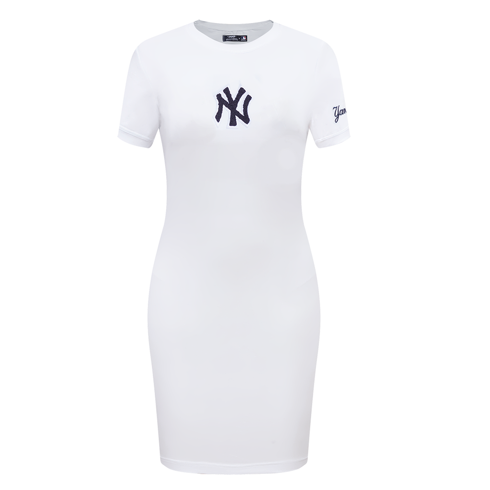 MLB NEW YORK YANKEES CLASSIC WOMEN'S BODYCON DRESS (WHITE) – Pro Standard