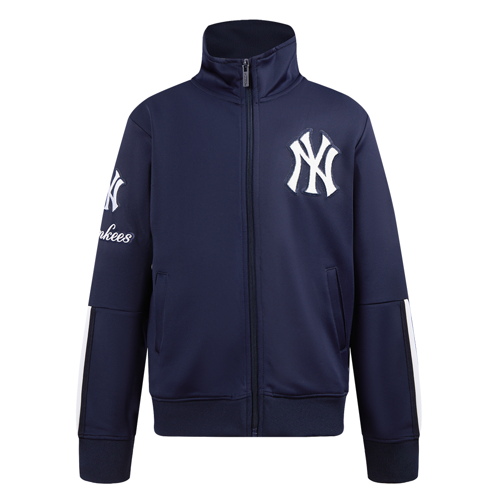 MLB NEW YORK YANKEES CLASSIC BIG BOYS TRACK JACKET (MIDNIGHT NAVY ...