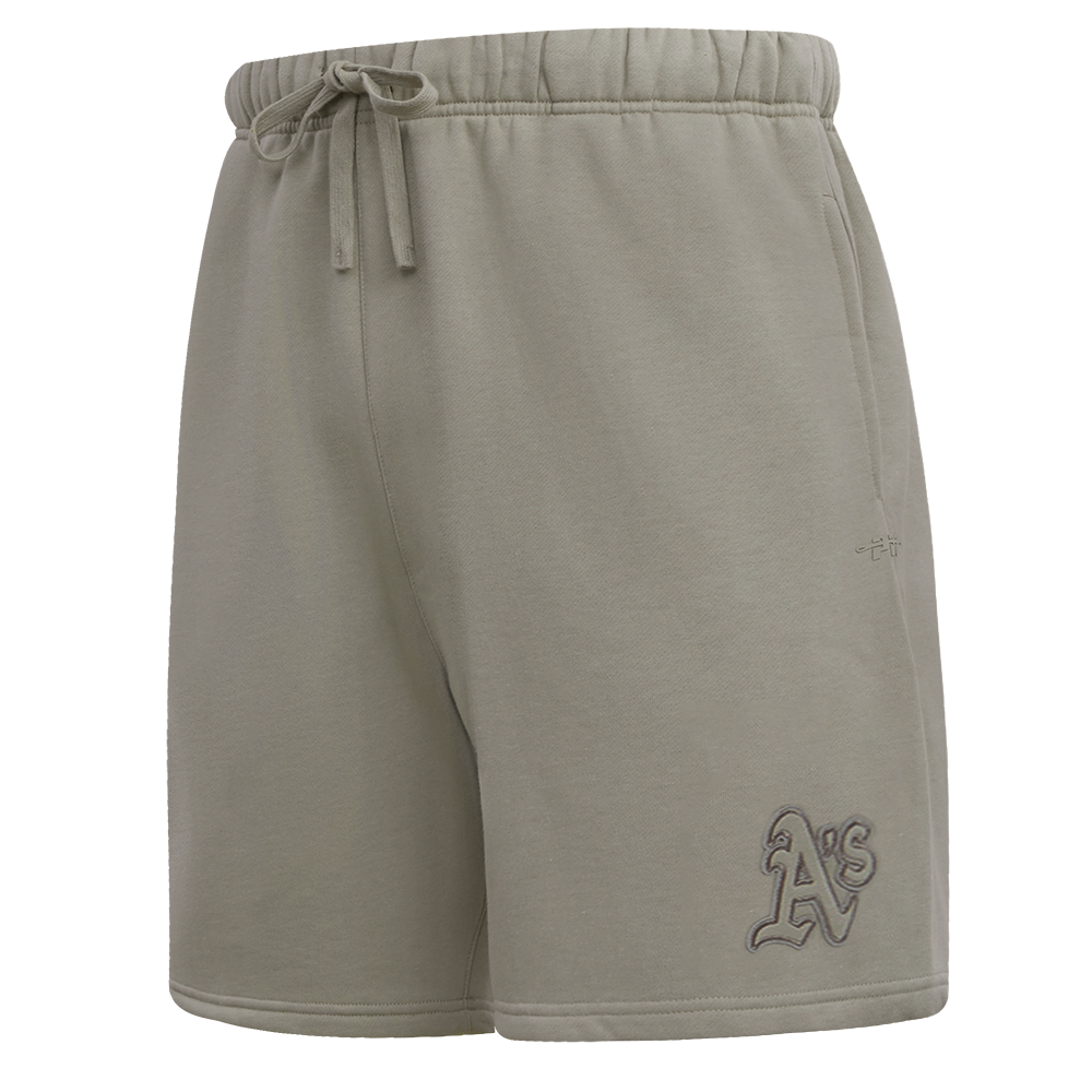MLB OAKLAND ATHLETICS NEUTRAL FLEECE SHORT (TAUPE) – Pro Standard
