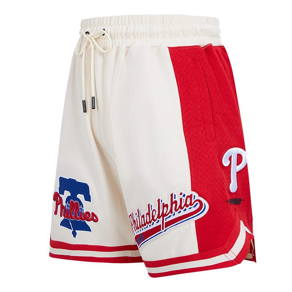 MLB PHILADELPHIA PHILLIES SCRIPT TAIL MEN'S DOUBLE KNIT 2.0 SHORT (EGG ...
