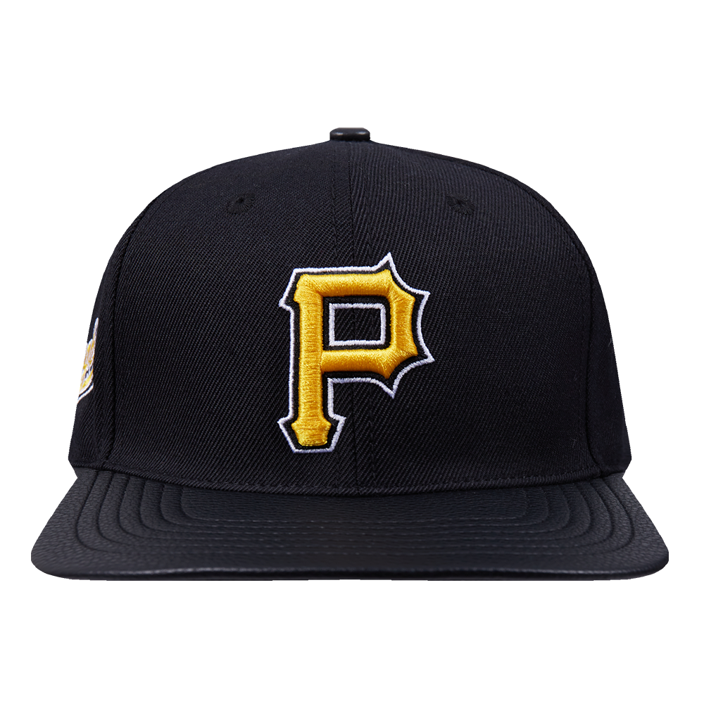 MLB PITTSBURGH PIRATES SCRIPT TAIL WOOL STRAPBACK (BLACK) – Pro Standard