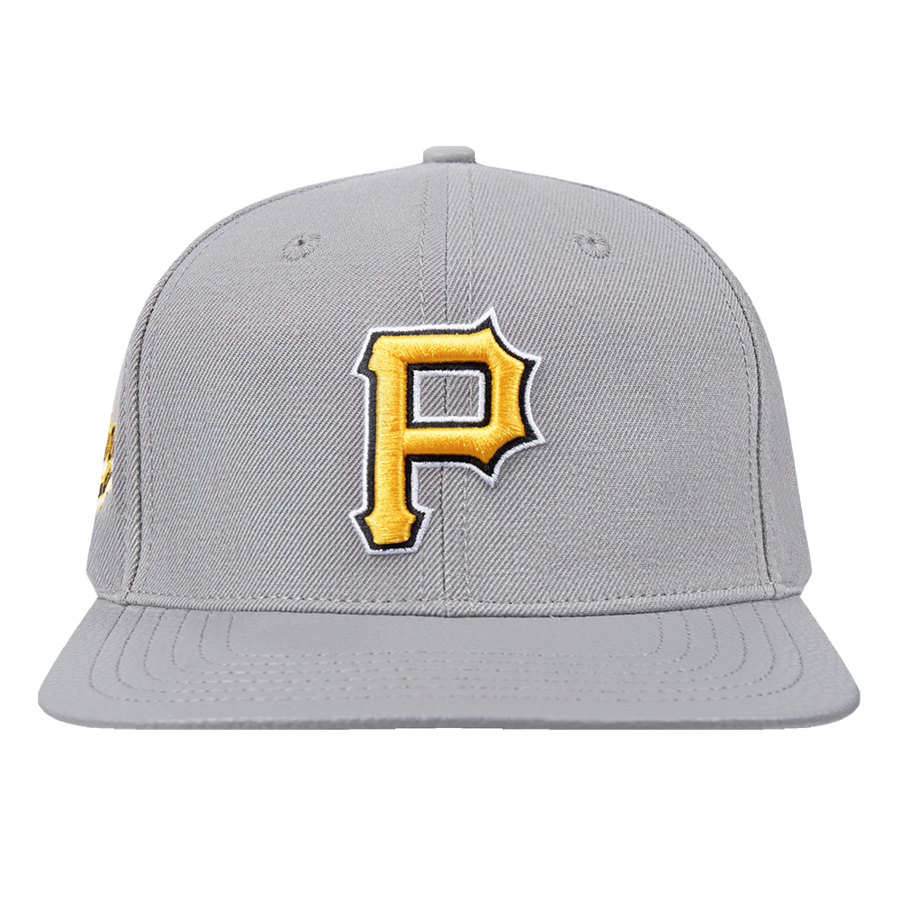 MLB PITTSBURGH PIRATES SCRIPT TAIL WOOL STRAPBACK (GRAY) – Pro Standard