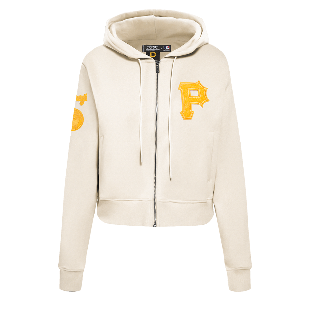 MLB PITTSBURGH PIRATES TRIPLE TONAL WOMEN'S DOUBLE KNIT FULL ZIP HOODI ...