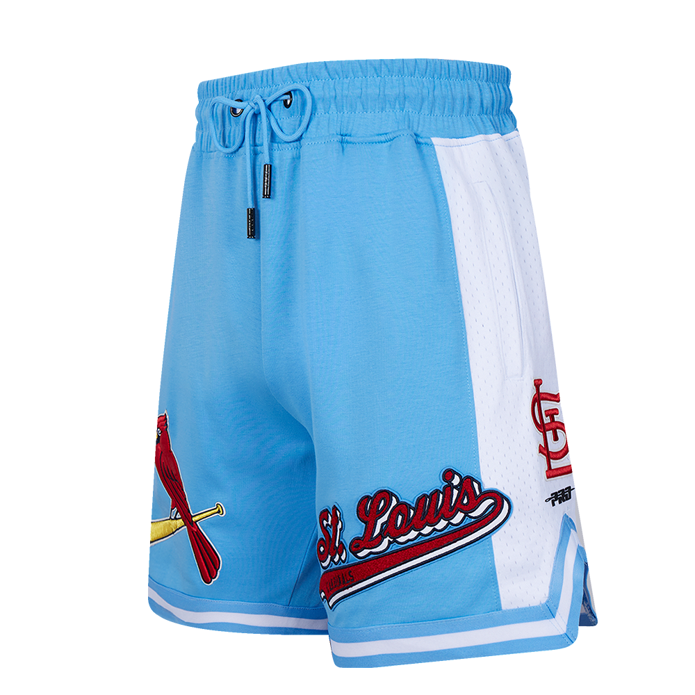 MLB ST. LOUIS CARDINALS SCRIPT TAIL MEN'S DOUBLE KNIT 2.0 SHORT (UNIVE ...