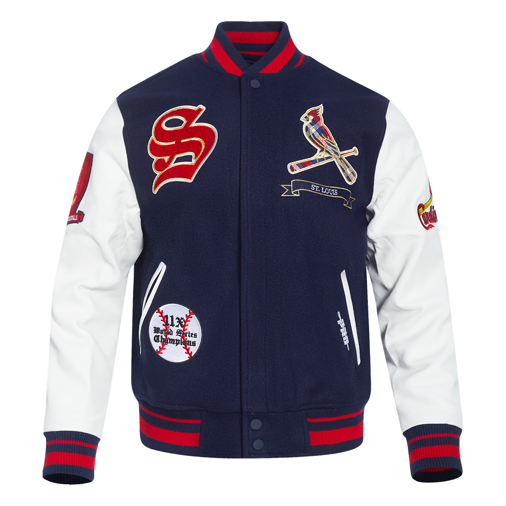 Pro Standard MLB St. Louis Cardinals Varsity Jacket - Men's