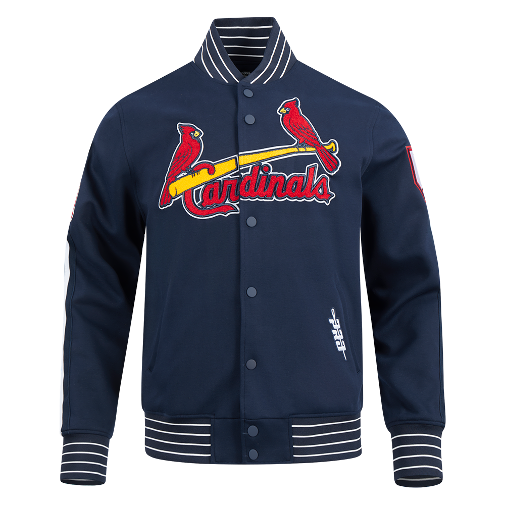 MLB ST. LOUIS CARDINALS CURRENT LOGO PRO GAME DAY MEN'S DOUBLE KNIT JA ...