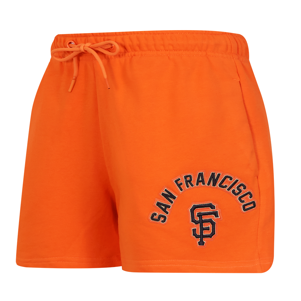 MLB SAN FRANCISCO GIANTS CLASSIC WOMEN'S FLEECE SHORT (ORANGE) – Pro ...