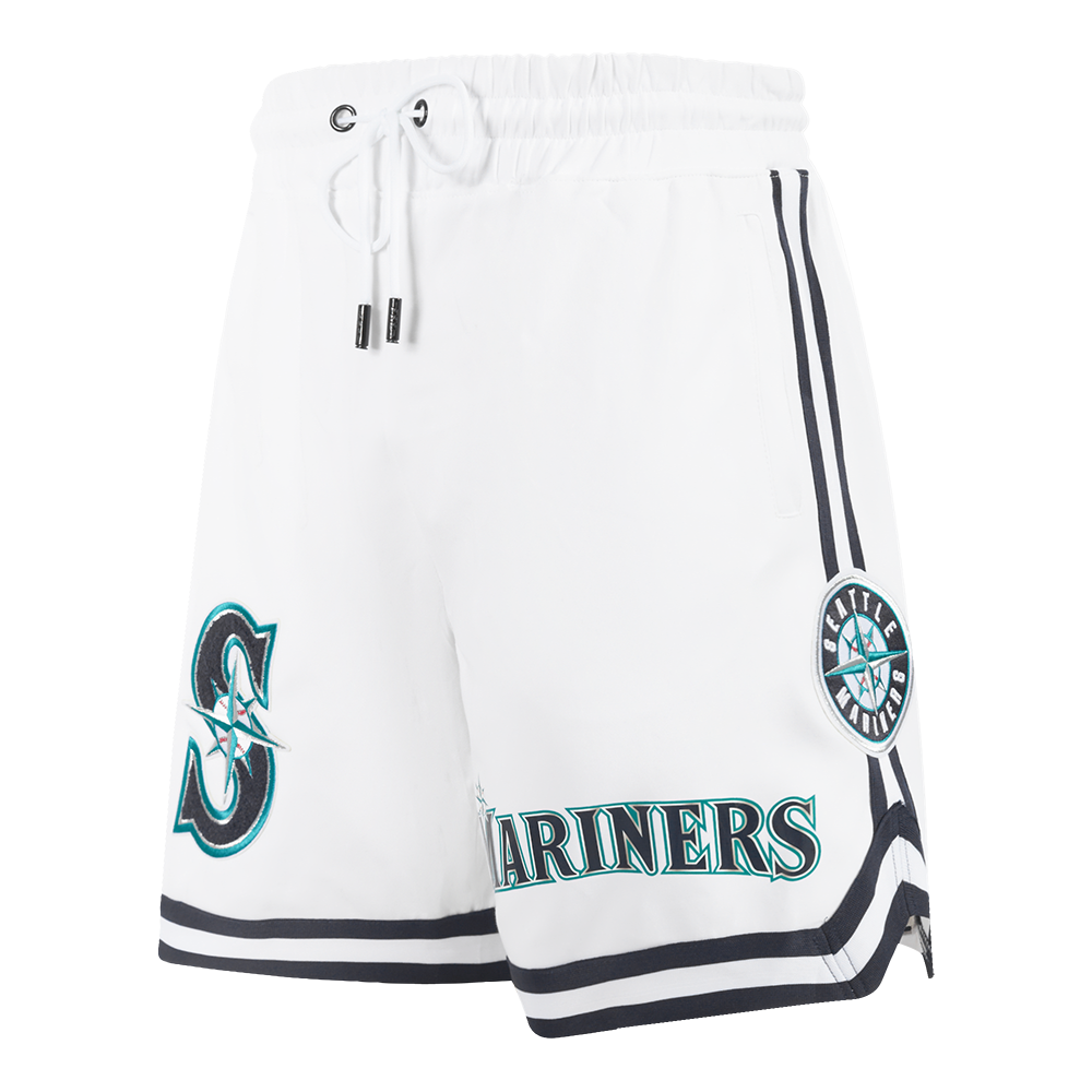 MLB SEATTLE MARINERS CLASSIC CHENILLE MEN'S SHORT (WHITE) – Pro Standard