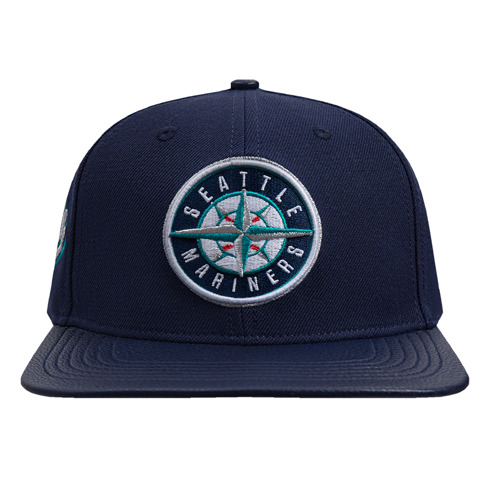 MLB SEATTLE MARINERS SCRIPT TAIL WOOL STRAPBACK (MIDNIGHT NAVY) – Pro ...