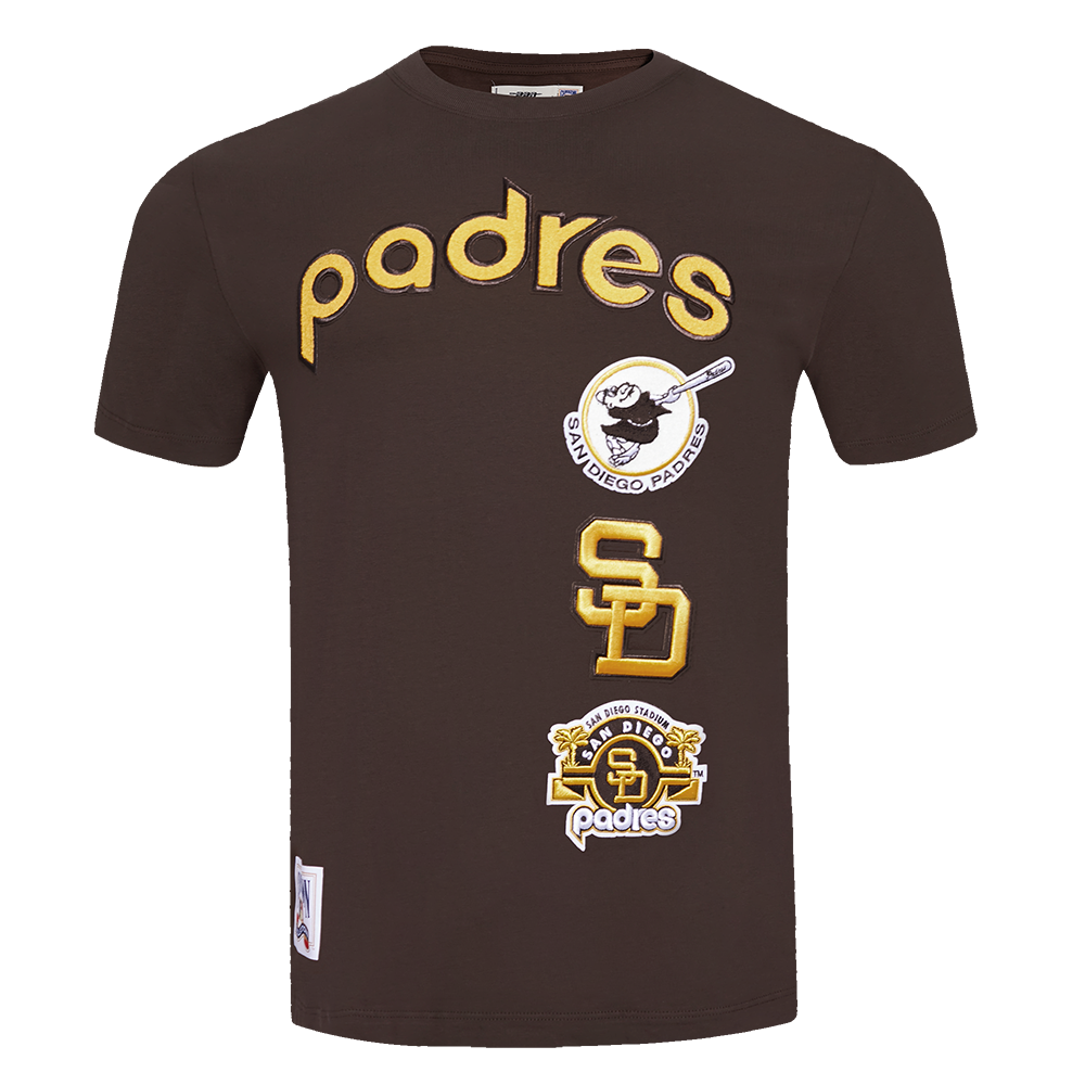 MLB SAN DIEGO PADRES RETRO CLASSIC MEN'S STRIPED TOP (BROWN) – Pro Standard