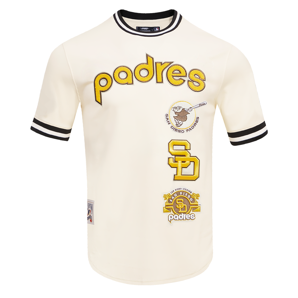 MLB SAN DIEGO PADRES RETRO CLASSIC MEN'S TOP (EGGSHELL/BLACK) – Pro ...