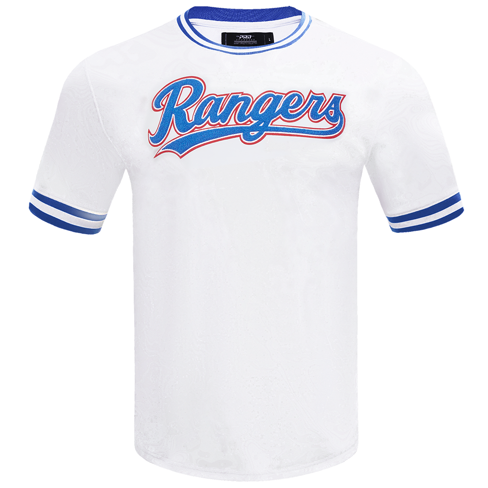 MLB TEXAS RANGERS CLASSIC CHENILLE MEN'S TOP (WHITE) – Pro Standard