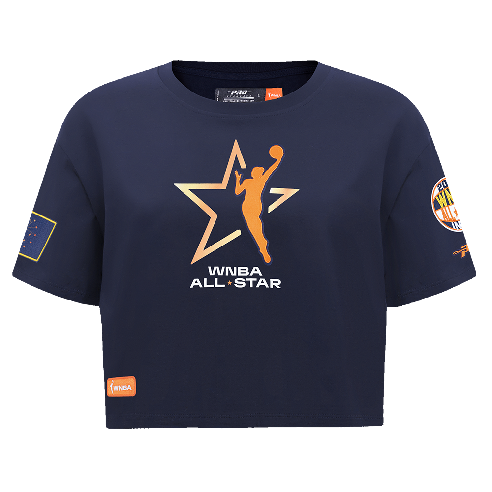 WNBA ALL STAR 2025 WOMEN'S SJ BOXY TEE (MIDNIGHT NAVY) – Pro Standard
