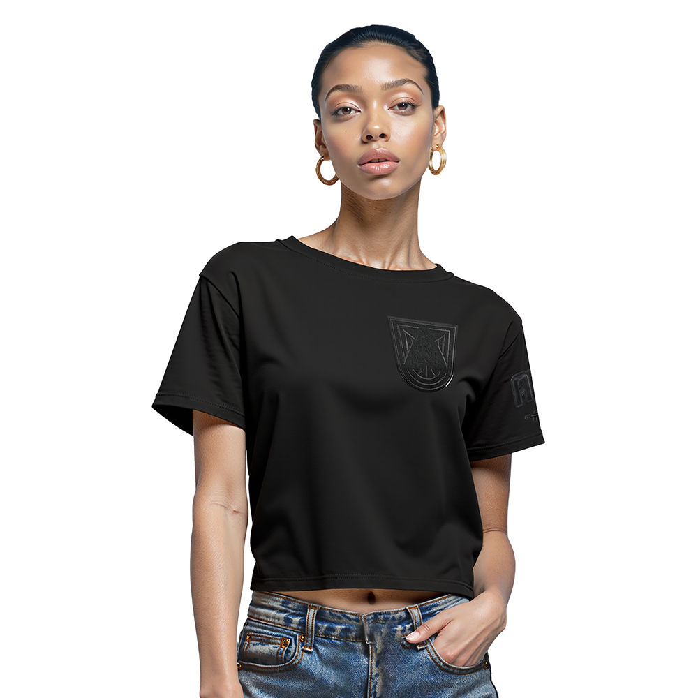 Pro Standard WNBA Atlanta Dream Triple Black Boxy Tee - Women's