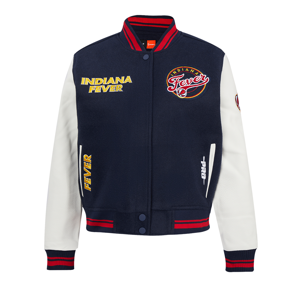 Pro Standard WNBA Indiana Fever Retro Classic Varsity Jacket - Women's