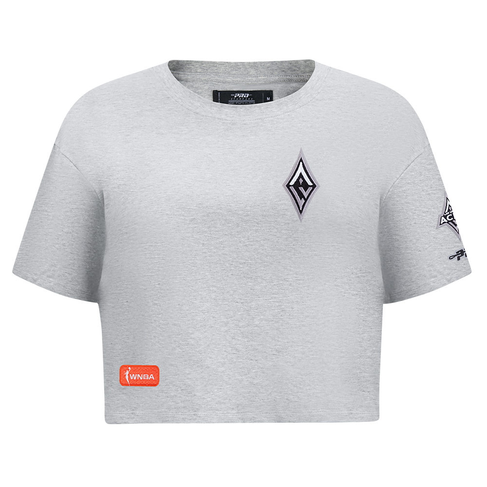 WNBA LAS VEGAS ACES CLASSIC ESSENTIALS WOMEN'S SINGLE JERSEY BOXY TEE ...