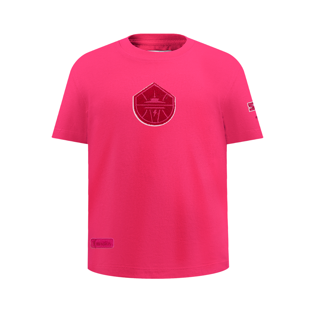 WNBA SEATTLE STORM CLASSIC TRIPLE PINK BIG GIRLS SS SLIM FIT TEE (BEET ...