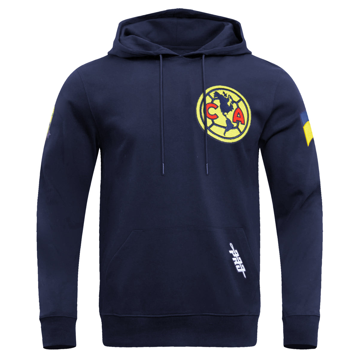 LIGA MX CLUB AMERICA STADIUM MEN'S FLEECE PULLOVER HOODIE (MIDNIGHT NA ...