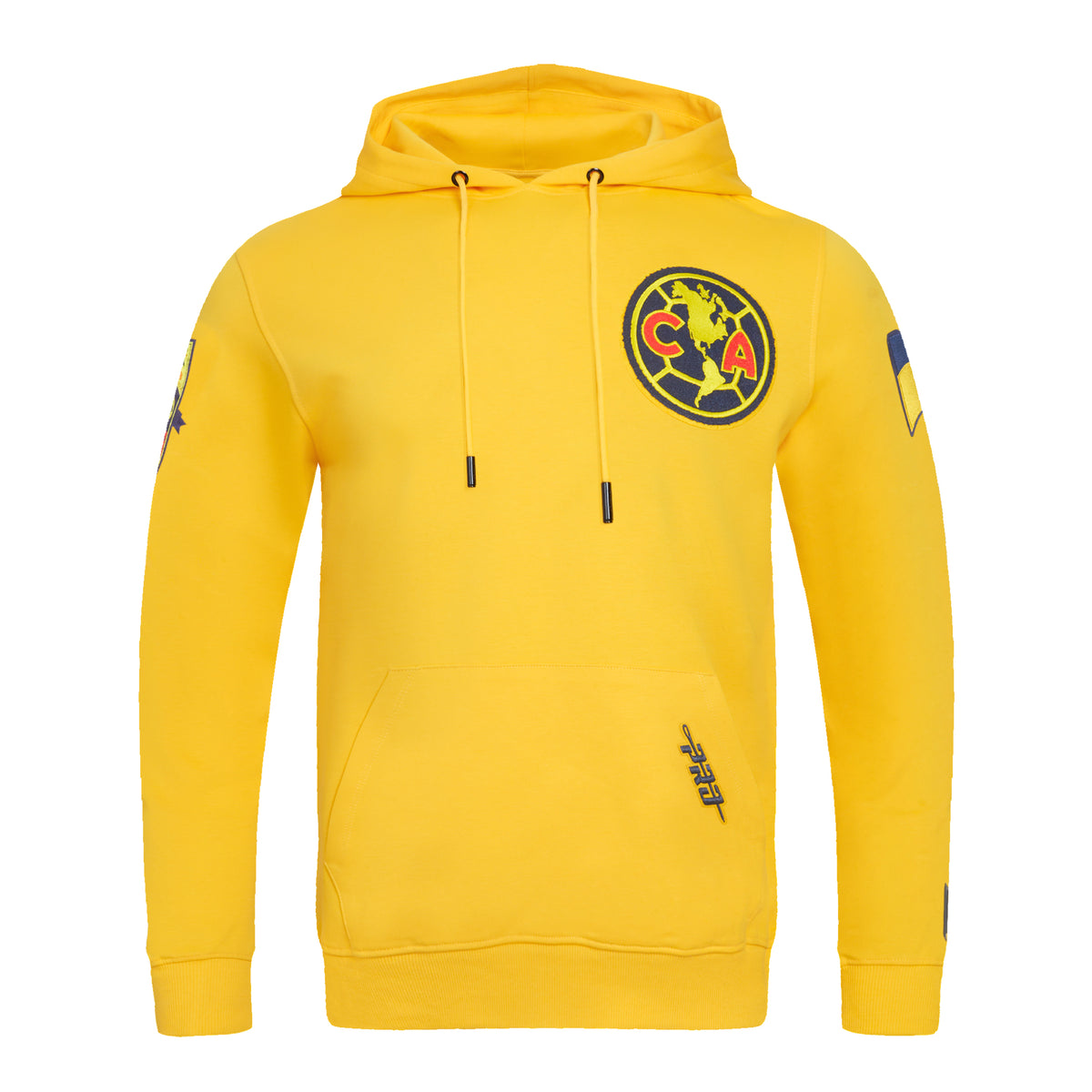 LIGA MX CLUB AMERICA STADIUM MEN'S FLEECE PULLOVER HOODIE (YELLOW ...